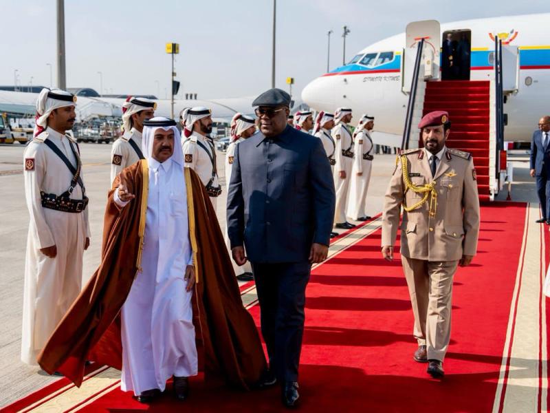 Renforcement des liens Qatar-RDC : Félix Tshisekedi est à Doha ... Renforcement des liens Qatar-RDC : Félix Tshisekedi est à Doha ...